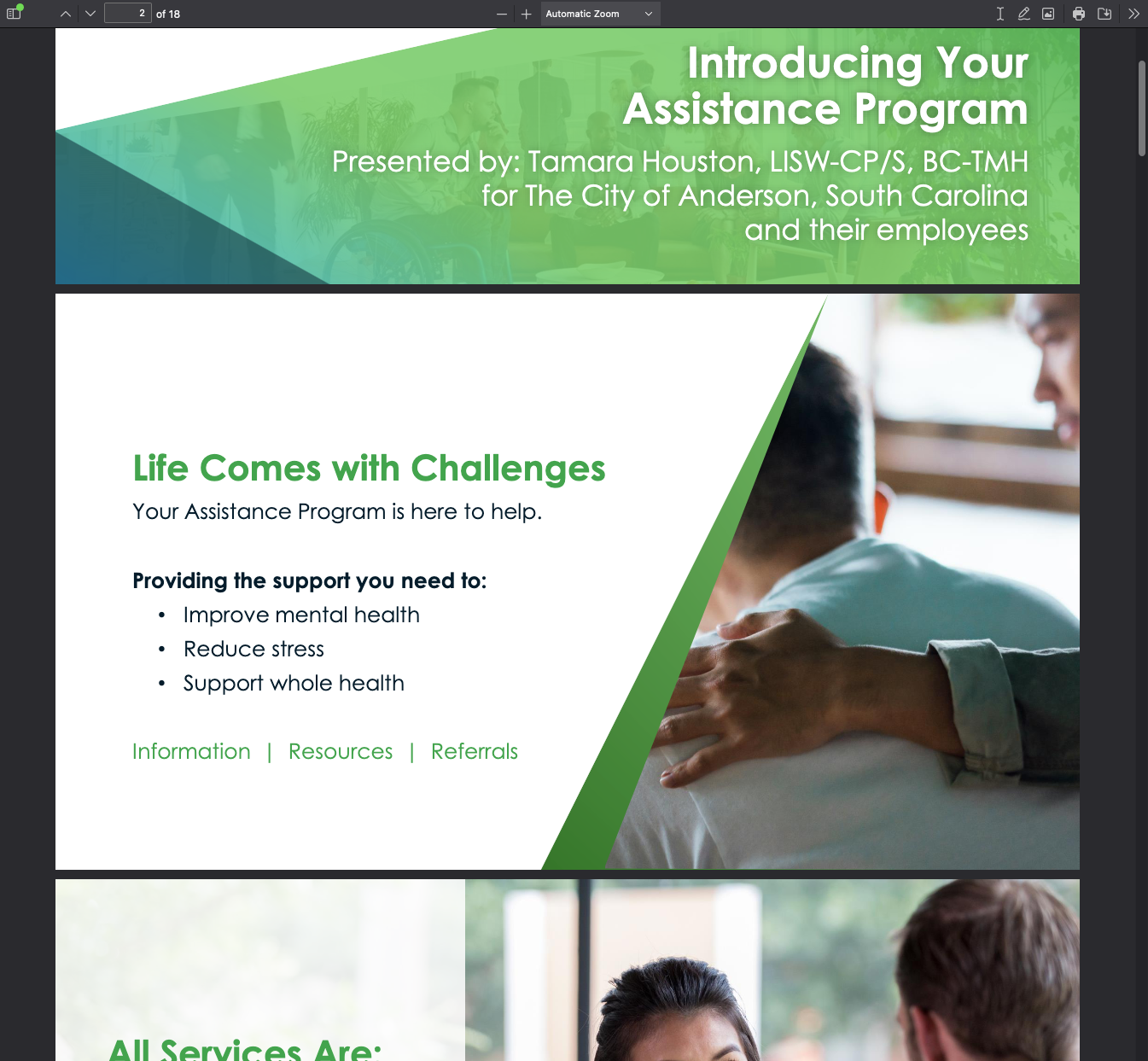 AllOne Health EAP information – Inside Anderson